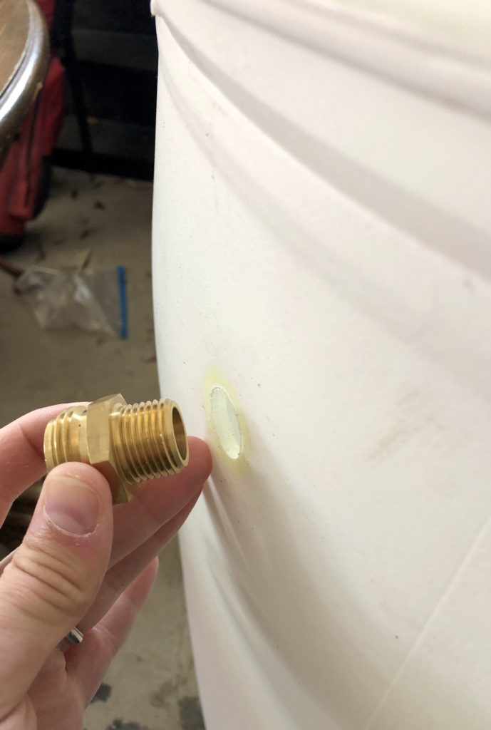 Plans and photos of a simple rainwater catch system. | American Partisan