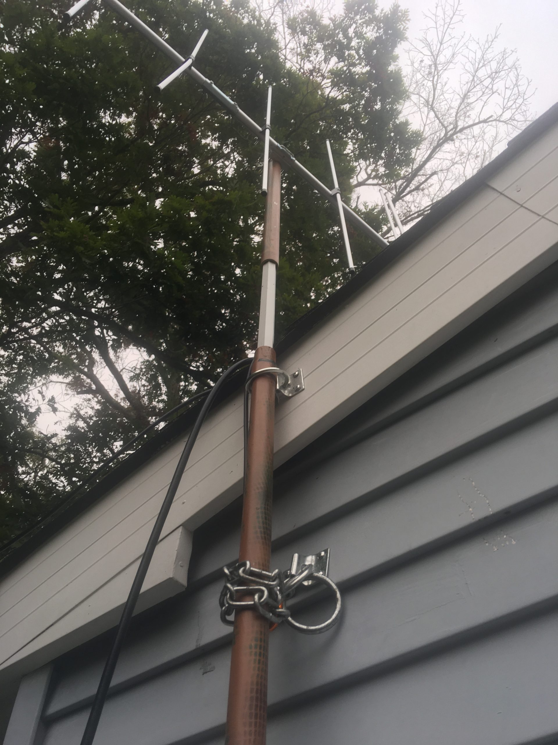 Raising the Diamond A144S10 Yagi Antenna | American Partisan