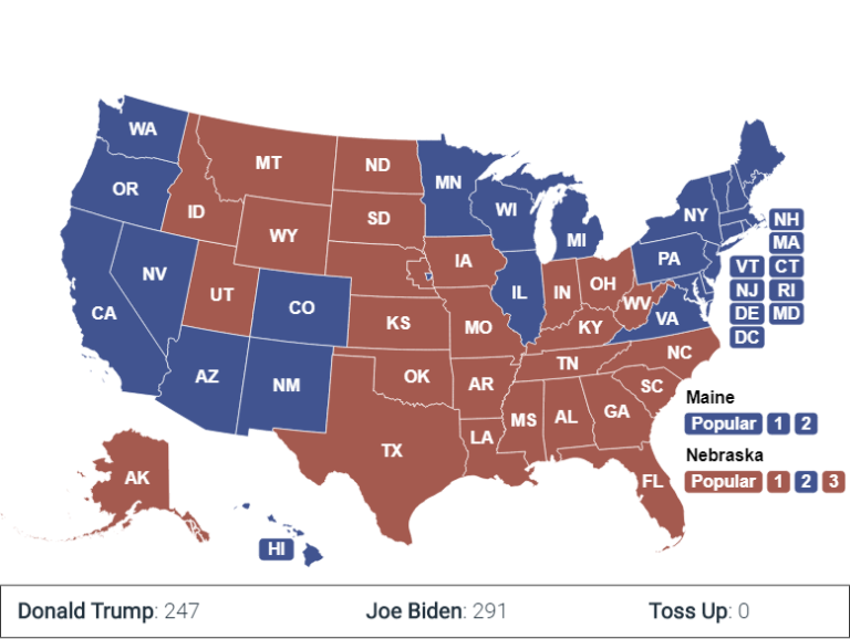 Electoral College Interactive Map | American Partisan