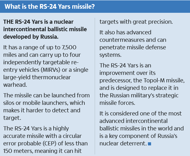 Putin’s 3,000 die-hard troops launch nuke drills testing Yars missile ...